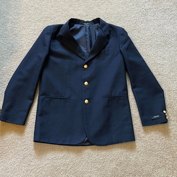Arrow | Jackets & Coats | Navy Blue Dress Jacket | Poshmark